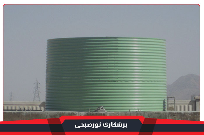 ورق گالوانیزه طرح گرد شده - برشکاری نورصبحی